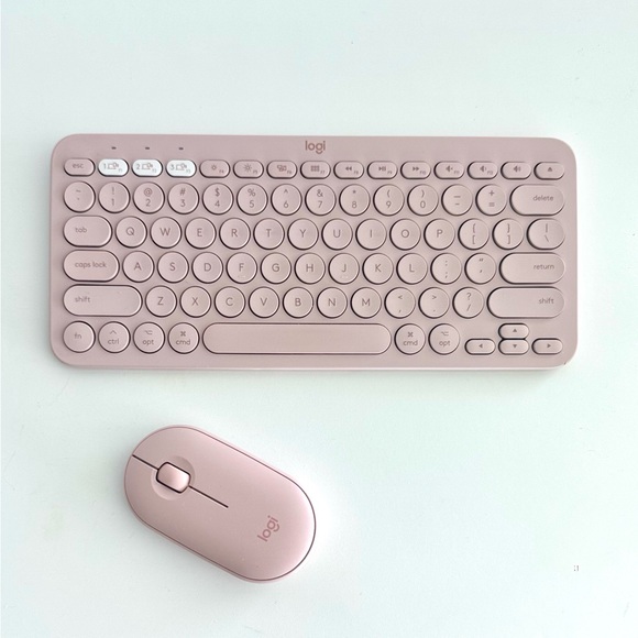 Logitech | Computers, Laptops & Parts | Logitech Pink Wireless Keyboard ...